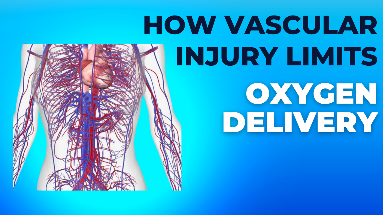 How vascular injury limits oxygen delivery. - LiveO2